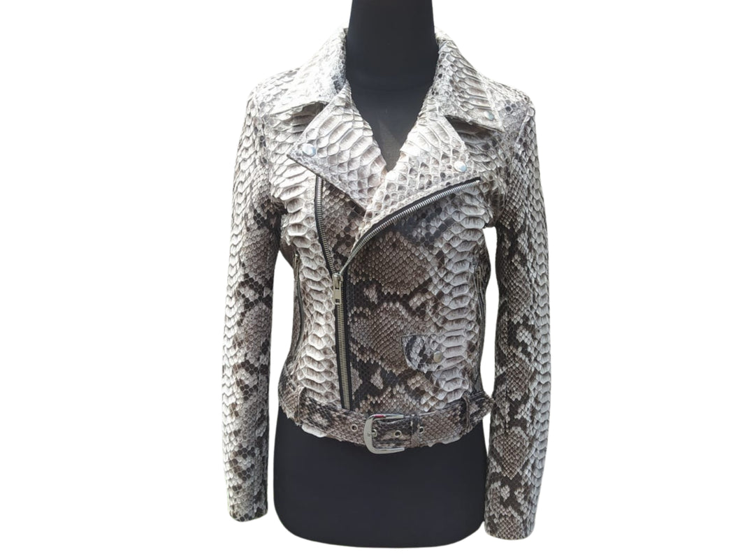 Python Jacket - Snakeskin Jacket - Python Bag by LFM Fashion