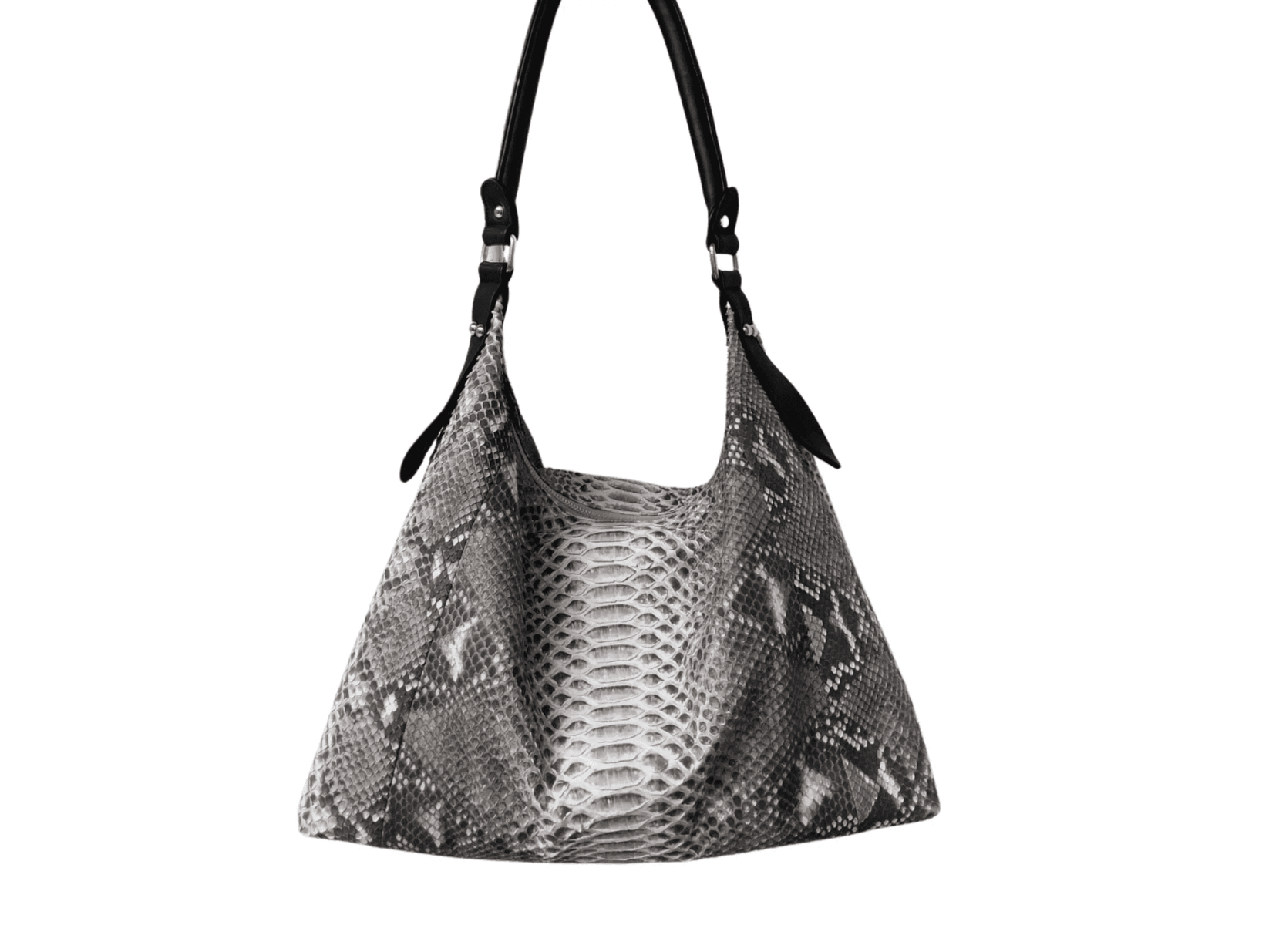 Snakeskin Shoulder Bag Python Jacket by LFM Fashion
